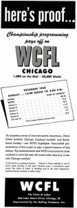 WCFL Chicago Tribute – Radio Timeline