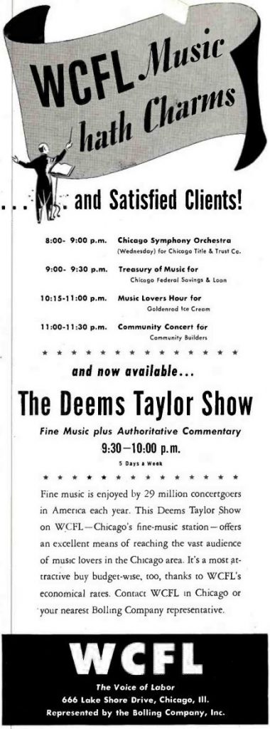 WCFL Chicago Tribute – Radio Timeline