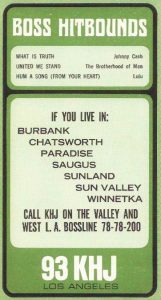 Los Angeles KHJ KRLA – Radio Timeline