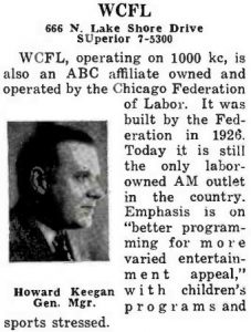 WCFL Chicago Tribute – Radio Timeline
