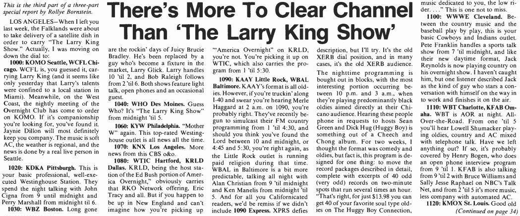 Radio Articles – Radio Timeline
