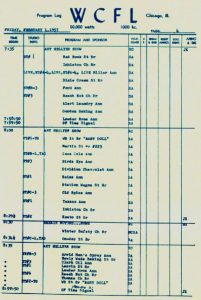 WCFL Chicago Tribute – Radio Timeline